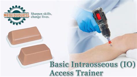 Basic Intraosseous Io Access Trainer Youtube