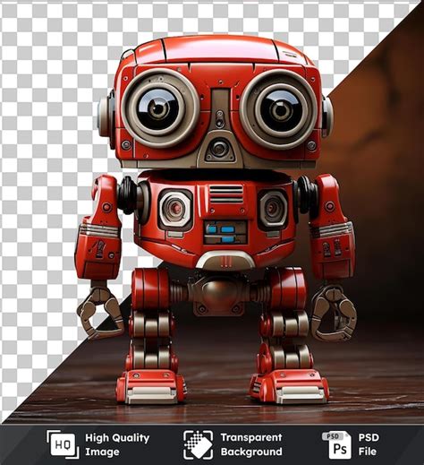Imagen psd transparente fotográfica realista ingeniero de robótica Archivo PSD Premium