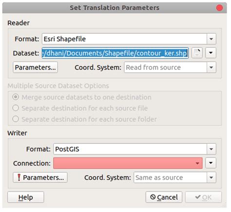 Translation Parameters Free Gis Tutorial