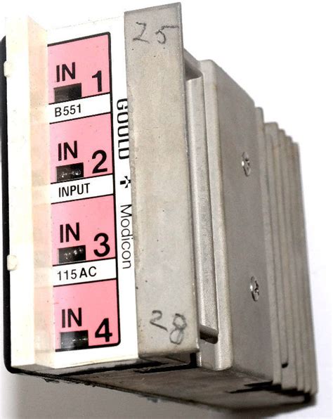 Modicon Gould B551 Rev D Input Module — Premiumplc