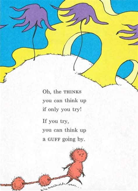 Oh The Thinks You Can Think By Dr Seuss 9780394831299 Brightly Shop