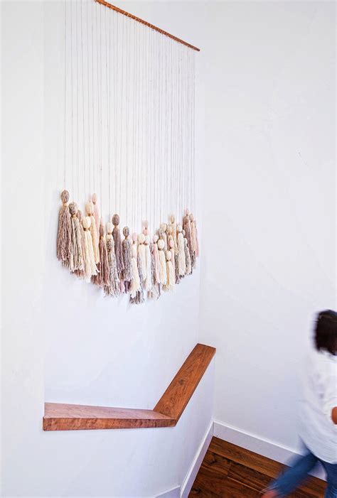 Easy Diy Tassel Wall Hanging Popsugar Home