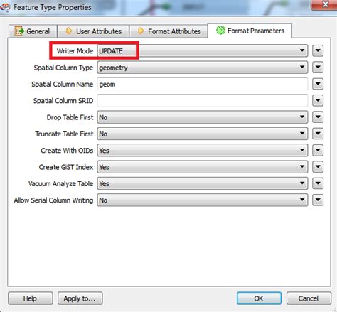 shapefile use fme to delete records from postgis before loading new