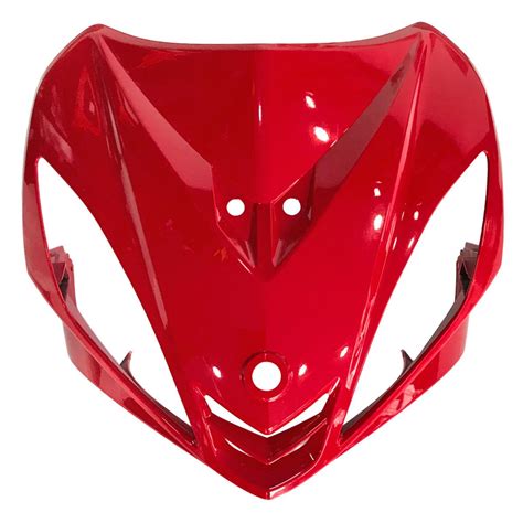 Μάσκα μούτρο πιρουνιού γνήσια Yamaha Crypton X 135 κόκκινη Motohouse