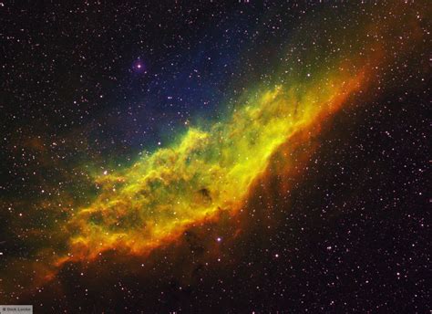 California Nebula Narrowband And Color Pictures And Images