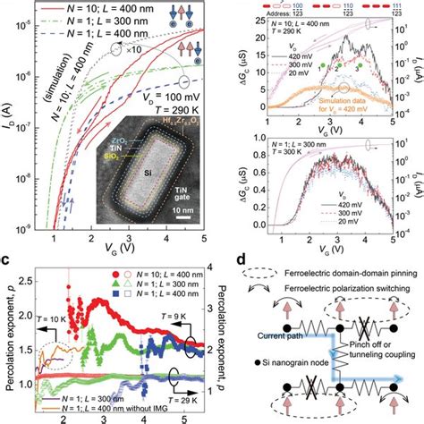 Ferroelectric Tuning Of Electrical Properties In Planar‐gated Download Scientific Diagram