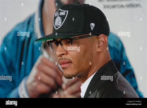 Rapper Ti Clifford Joseph Harris Jr At The Premiere Of Warner