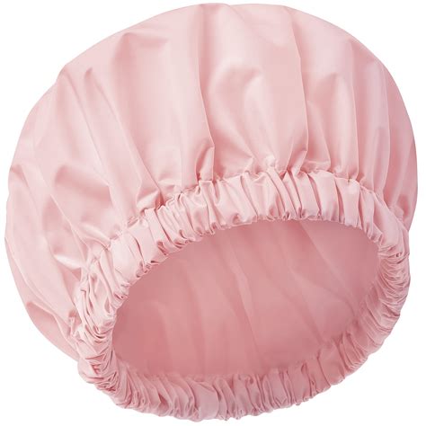 Reusable Shower Cap For Women Large Waterproof Shower