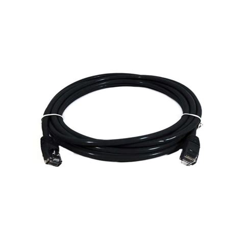 PATCH CORD U UTP GIGALAN CM CAT M PRETO Condufibra Distribuidora De Cabos E Conectividade