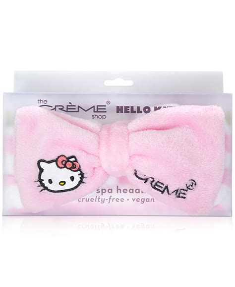 The Crème Shop Hello Kitty Plush Spa Headband Macys
