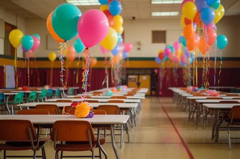 Classroom With Educational Displays Premium Ai Generated Image