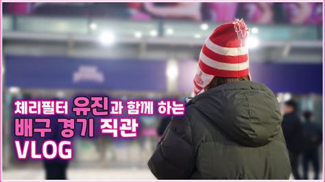 Koreng Sub 체리필터 유진의 배구황제 영접 Aka 배구경기 직관 Vlog Youtube