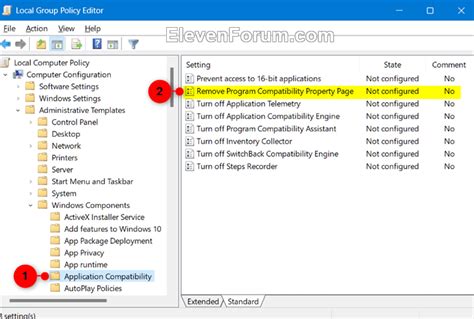 Add Or Remove Compatibility Tab In App Properties In Windows 11