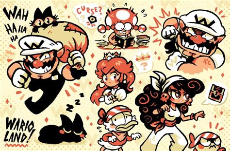 Princess Peach Wario Toadette Captain Syrup Princess Shokora And 2