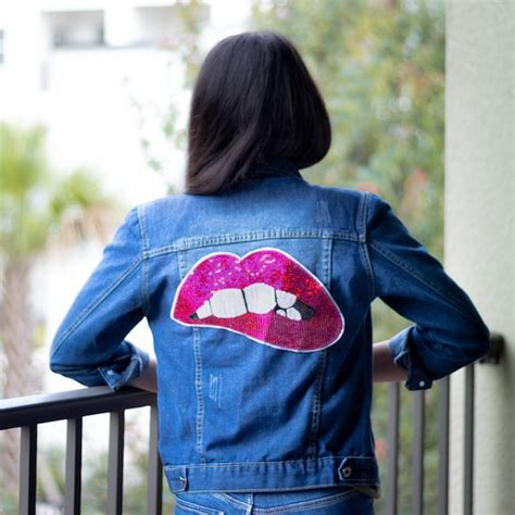 Lips Patch Etsy