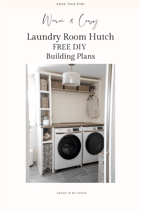 How To Build Diy Custom Laundry Room Cabinets Grace In My Space