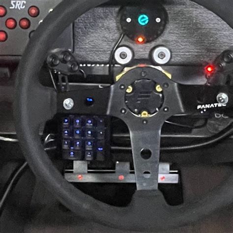 Dot Matrix Display Sim Racing Gauge For Simhub With Rgb Sweep Show