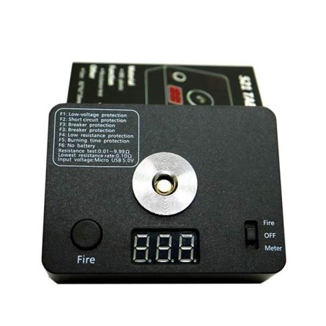 Digital Coil Resistance Tester Ohm Reader