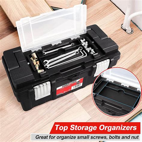16 Inch Tool Box With Removable Tray Portable Toolbox Oem Manufacturer