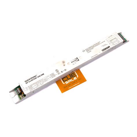 Osram Quicktronic Qt 2x55 230 240 Dim Cue Spares