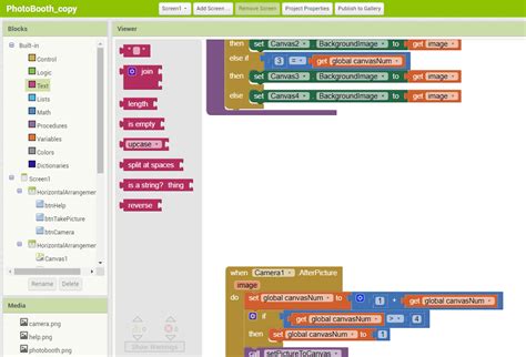 Built In Text Block Options Appear To Be Missing Mit App Inventor