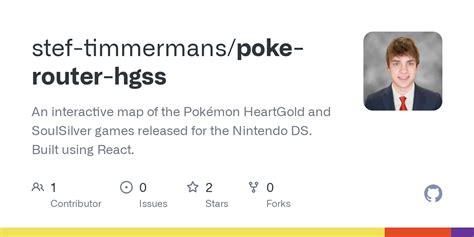 Github Stef Timmermans Poke Router Hgss An Interactive Map Of The