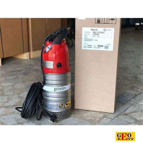 Grindex Minex N სამშენებლო ხელსაწყობის და მოწყობილობების იჯარა