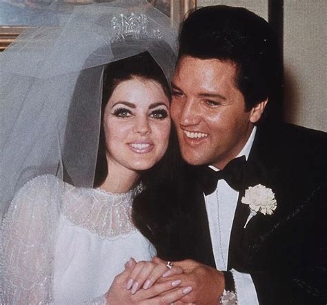 Priscilla Presley And Elvis Wedding