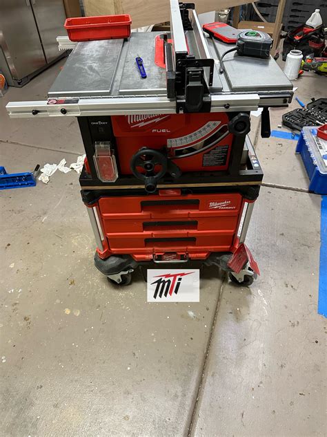 Milwaukee Packout M18 Table Saw Accessory Kaizen Foam Etsy