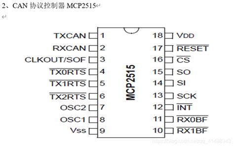 使用mcp2515和tja1050构成can节点通信tja1050与mcp2515连接可以进行通讯嘛 Csdn博客