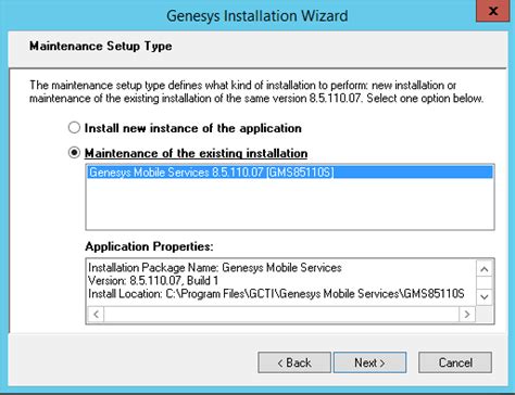 Documentation GMS Deployment UpgradingGMS Genesys Documentation