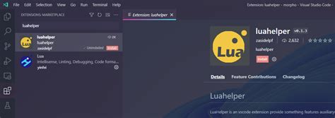 现在按readme md说明在vscode中搜luahelper到的插件中最符号的是另一个 导致我直接安装错了 建议改名 · issue