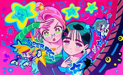 Muse Dash X Vivinos Alien Stage 에이스테 Official Art Alien Anime
