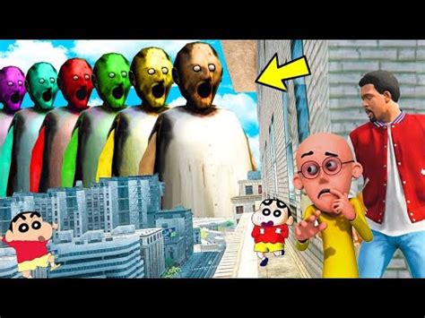 Franklin Shinchan Hiding From Black Huggy Wuggy Hide Seek In GTA YouTube
