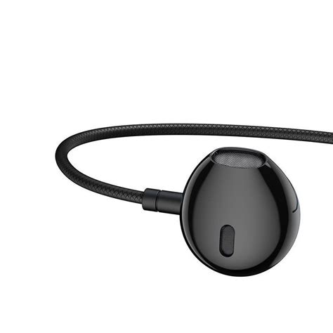 Baseus Encok H19 In Ear Wired Earphones with Microphone - Black | Best ...