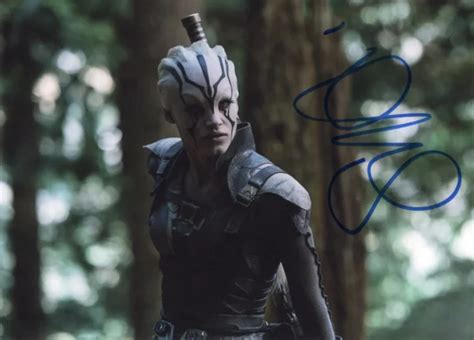 Sofia Boutella Signed Photo Star Trek Beyond Signedforcharity