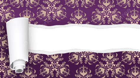 Torn Paper Wallpaper Retro Purple Pattern Vintage Pattern Wallpaper