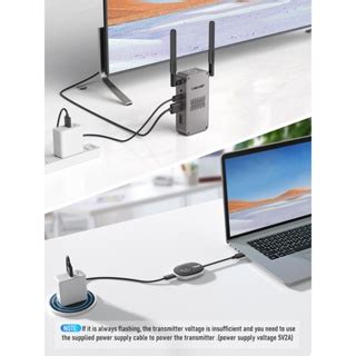 Lemorele Q R Wireless Screen Sharing Device WiFi Screen Sharing Device P K HD Support Two