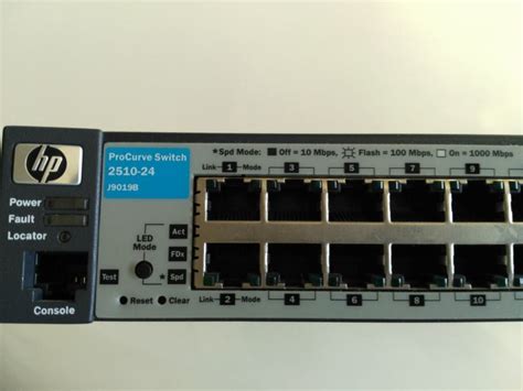 HP ProCurve Switch 2510 24 J9019B
