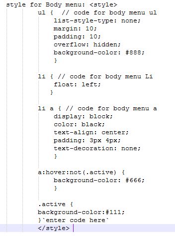Css How To Apply Different Style To And Tags In Different Menu