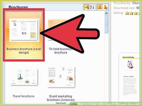 How To Create A Column Brochure In Word Printable Templates Your