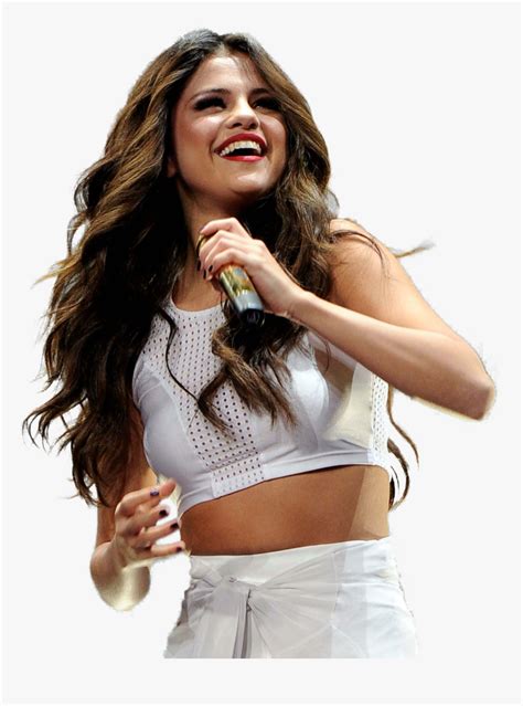 Selena Gomez Singing At Concert