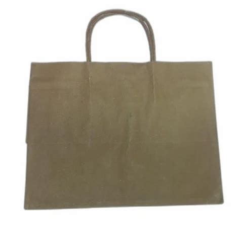 Brown Plain Paper Carry Bag For Grocery Capacity 2kg At Rs 79 In Delhi