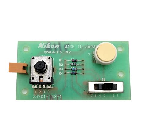 Nikon Microscope Rheostat Potentiometer Replacement For Eclipse E400 Microscope Marketplace