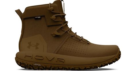 Under Armour Ua Hovr Infil Waterproof Rough Out Tactical Boots In Brown For Men Lyst