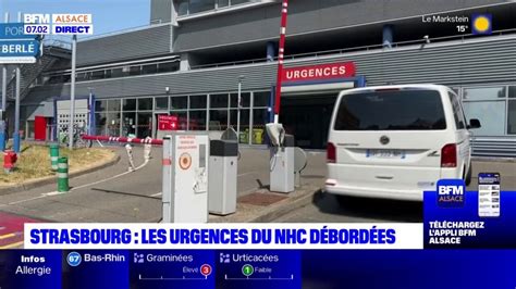 Strasbourg les urgences du Nouvel hôpital civil débordées