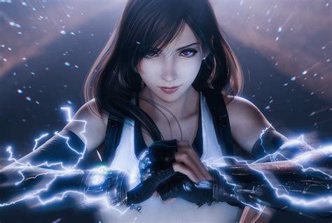 粉丝制《最终幻想7：重制版》蒂法爱丽丝美图 春光无限好 快科技 科技改变未来