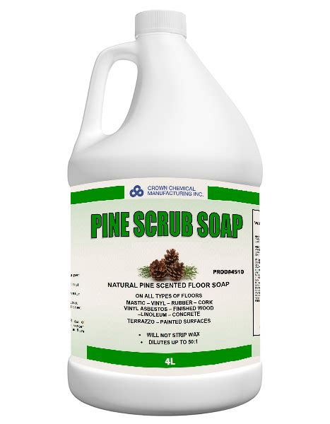 Pine Scrub Soap Crown Chemical Manufacturing Inc