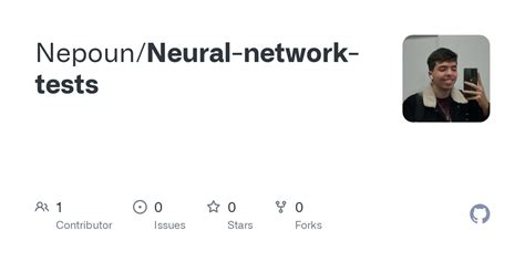 GitHub Nepoun Neural Network Tests