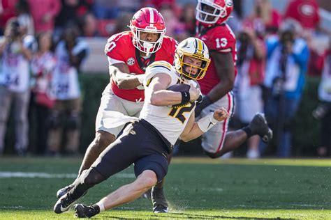 Jamon Dumas Johnson Injury Star Linebacker Goes Out In Georgia Vs